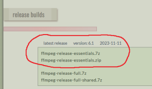 Installing ffmpeg on Windows tutorial – Agate DRAGON Games