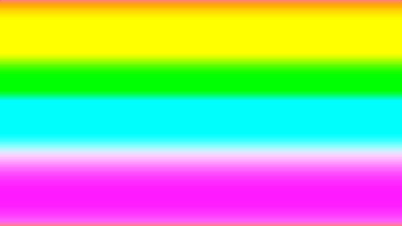 Creating a rainbow gradient in Shadertoy – Agate DRAGON Games
