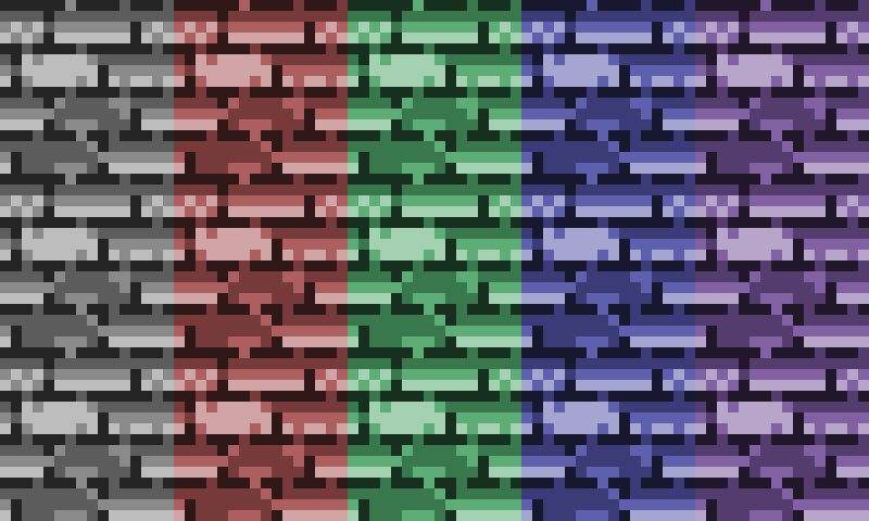 Creating a seamless brick texture in Aseprite – Agate DRAGON Games