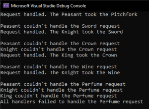 Coding tutorial: Chain-of-responsibility pattern – Agate DRAGON Games