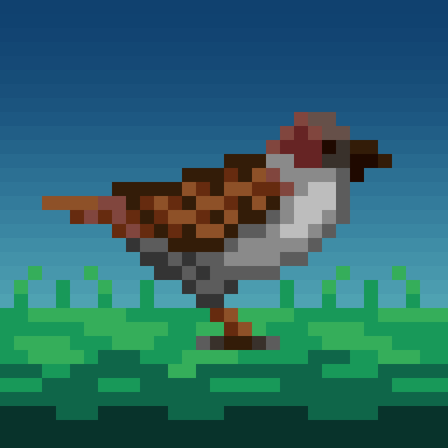 Pixel Art Birds 2024 – Agate DRAGON Games
